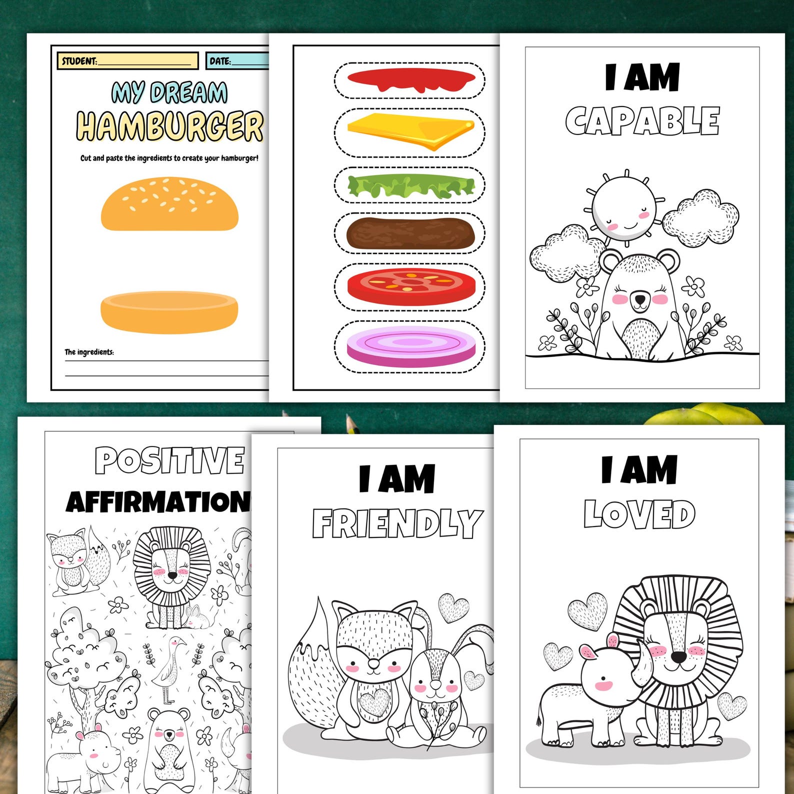 Homeschool Morning Menu Binder Printable – 50 Daily Learning Pages PDF ...