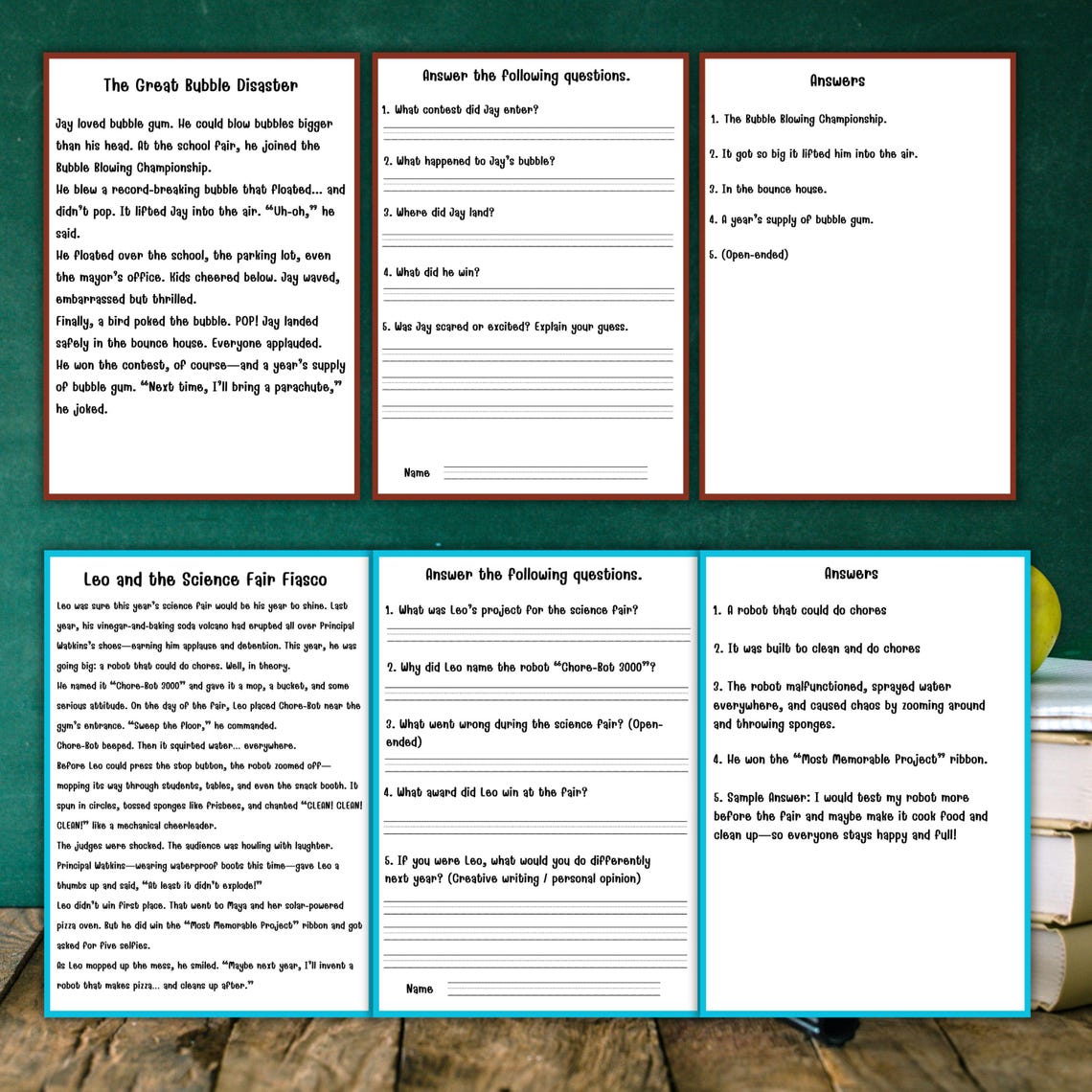 5th Grade Reading Comprehension Worksheets Printable – 10 Engaging ...