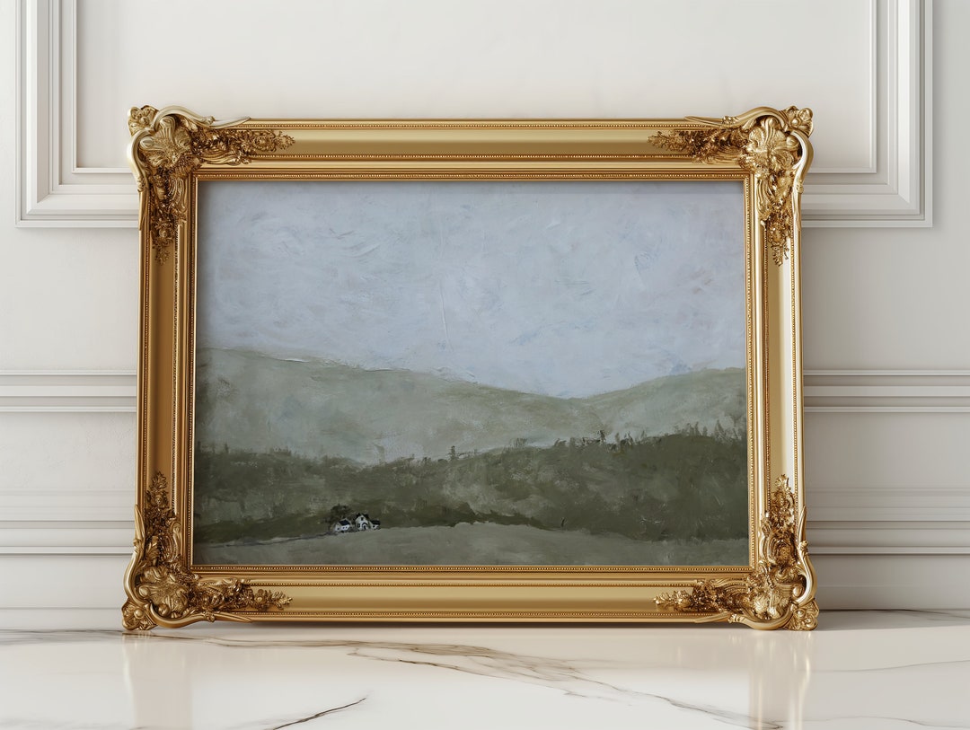 Wall Art Abstract Nature Horizontal Fine Art Print for Living Room ...