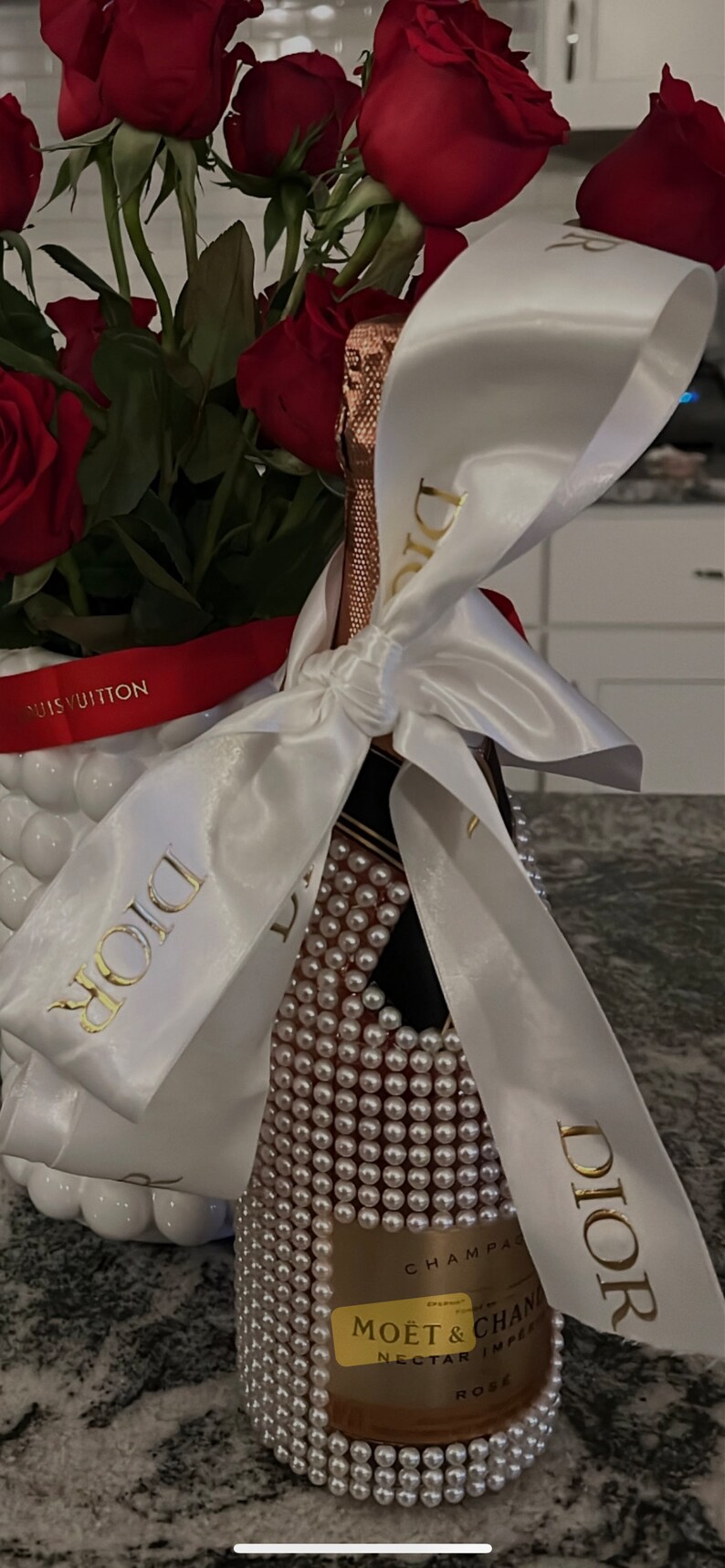 Bedazzled Custom Bottle Made to Order, Patron, Moet and Chandon - Etsy