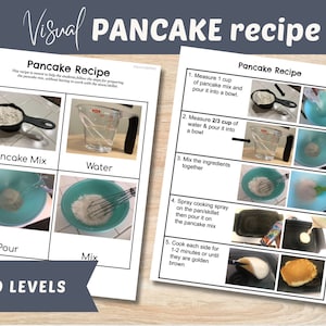Real Picture Visual Recipe, Inclusive Cooking Activity for Children ...