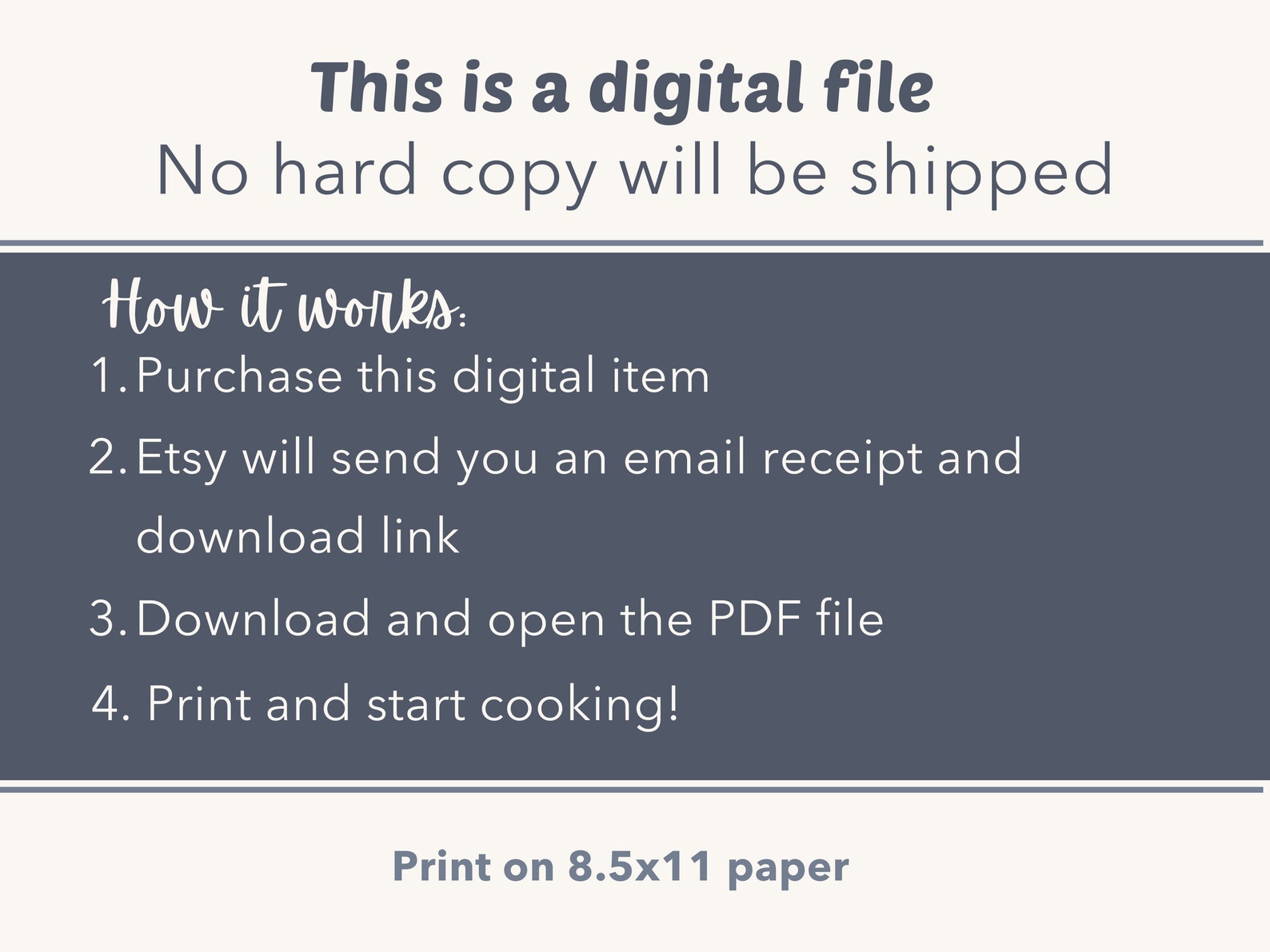 Visual Recipe for Kids, Printable Adapted Cookbook, Real Life Picture ...