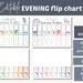 Kids Routine Flip Chart, Printable Morning Flipchart, Editable Evening ...