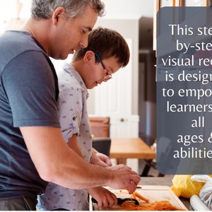 Childrens Visual Recipe, Printable Adapted Cookbook, Real Life Picture ...