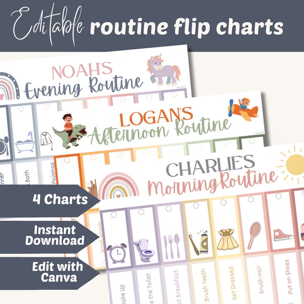 Toddler Schedule Printable - Etsy