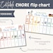 Kids Editable Flip Routine Chart, Printable Digital Flipchart, Morning ...