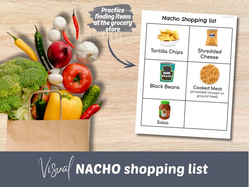 Visual Recipe for Kids, Printable Adapted Cookbook, Real Life Picture ...