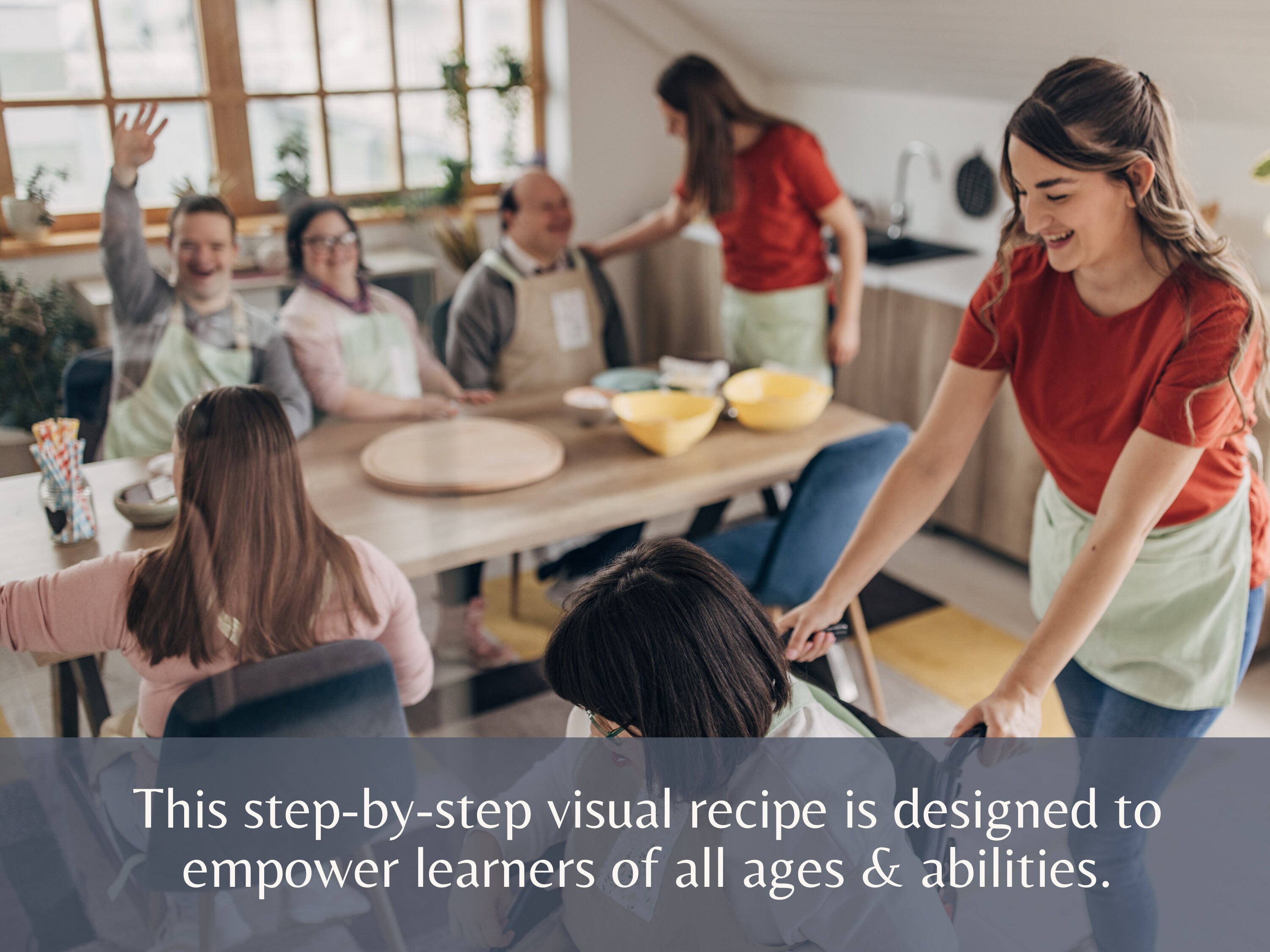 Visual Recipe for Kids, Printable Adapted Cookbook, Real Life Picture ...