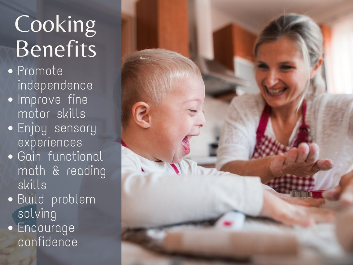 Kids Visual Pizza Recipe, Printable Adapted Cookbook, Real Life Picture ...