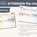 Kids Editable Flip Routine Chart, Printable Digital Flipchart, Morning ...