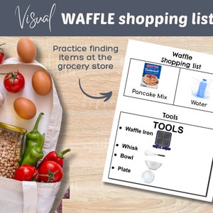 Childrens Visual Recipe, Printable Adapted Cookbook, Real Life Picture ...