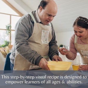 Kids Visual Pizza Recipe, Printable Adapted Cookbook, Real Life Picture ...