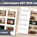 Real Picture Hot Dog Visual Recipe, Inclusive Cooking Activity for ...