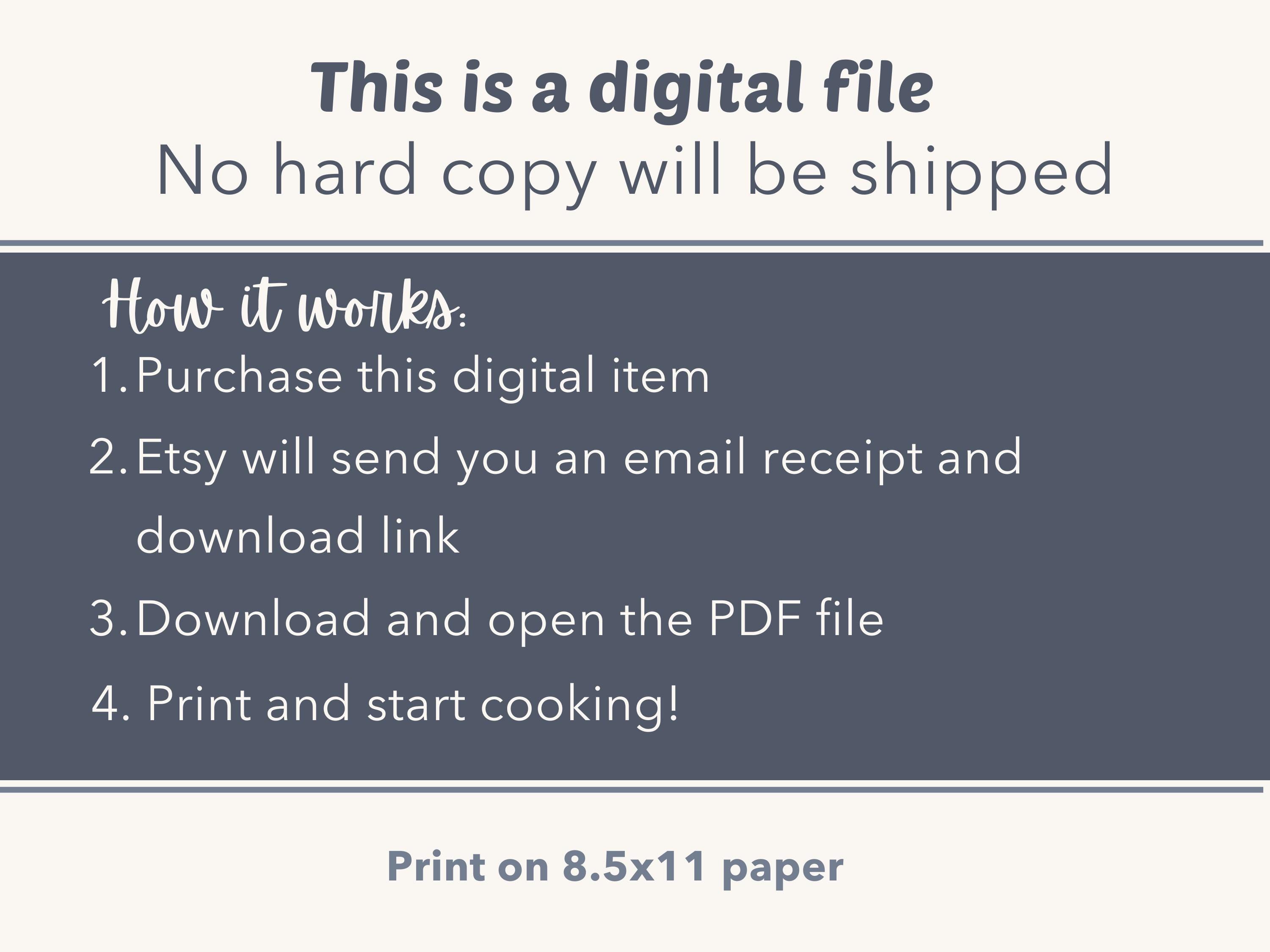 Visual Cookbook for Kids, Printable Adapted Recipe, Real Life Picture ...