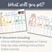 Printable Kids Chore Chart, Editable Visual Chore Schedule ...