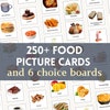 183 FOOD CARDS | Food Choice Boards | Food Pics | Visual Aid Schedule ...