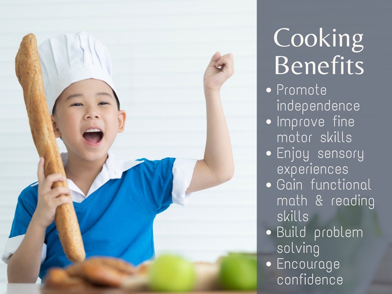 Realistic Picture Recipe, Visual Cooking Activity, Adaptive Life Skills ...