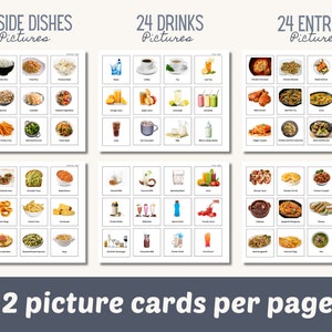 Real Picture Cards for Nonverbal Communication, Visual Image Aid for ...