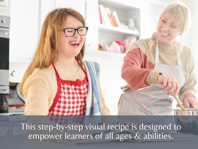 S'mores Visual Recipe, Inclusive Cooking Activity for Children, Real ...