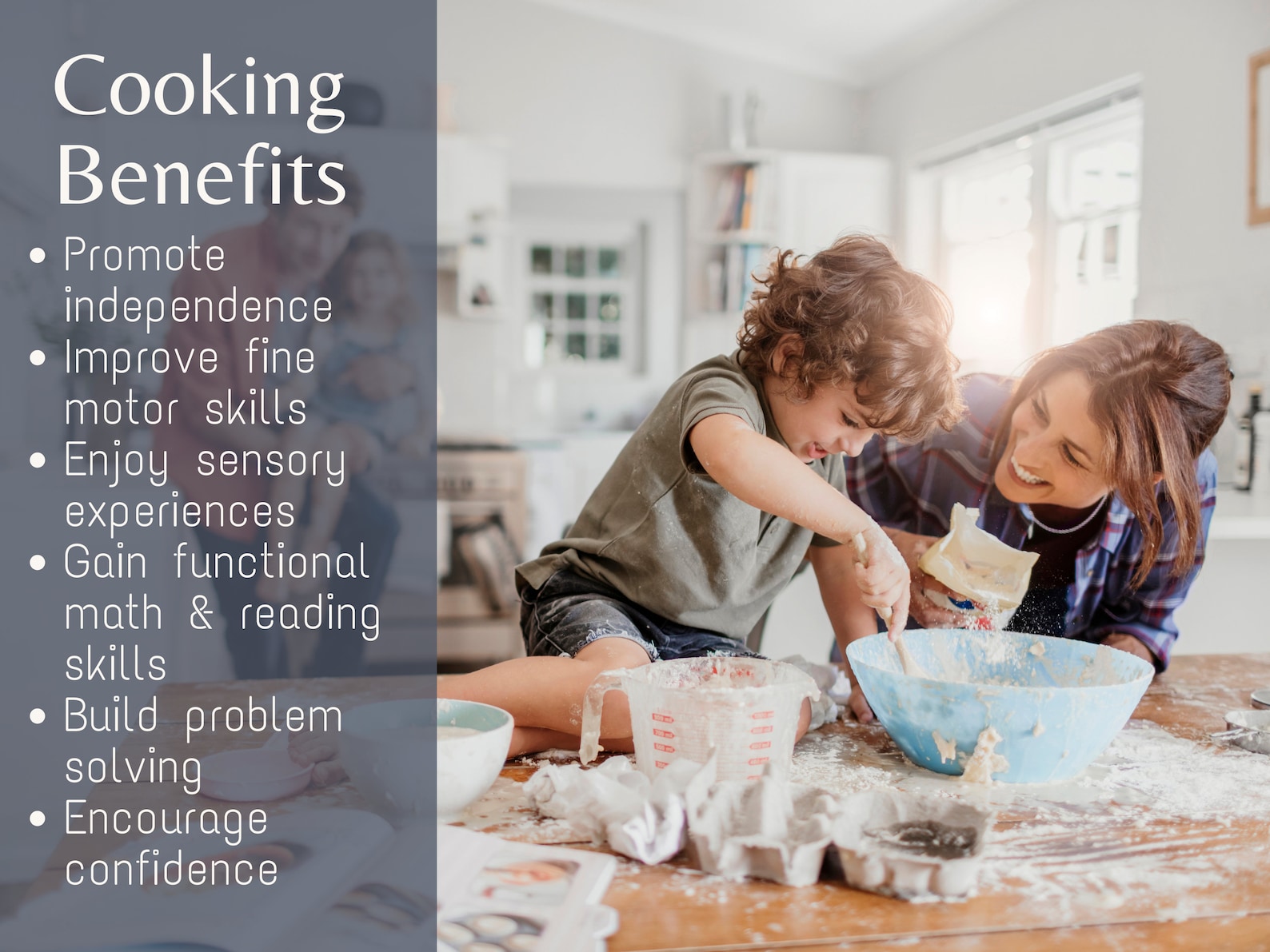 Childrens Visual Cupcake Recipe, Printable Adapted Cookbook, Real Life ...