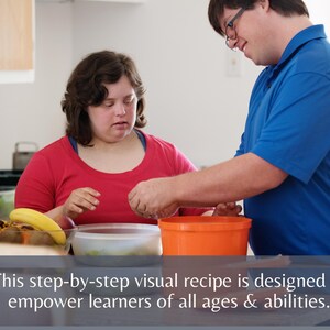 Real Picture Pasta Visual Recipe for Kids, Inclusive Cooking Activity ...