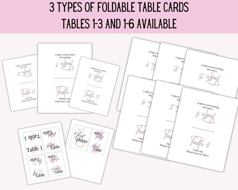 Oh Baby BUNCO Printable Bundle - Score Cards - Tally Sheets - Table Cards - Prize Cards - Game ...