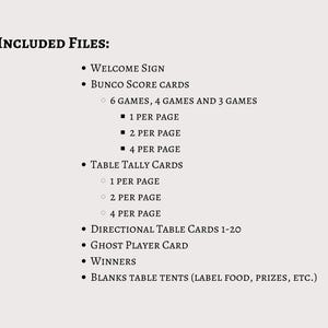 Summer Sun and Bunco Fun BUNCO Printable Bundle - Score Cards - Tally ...