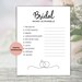 Bridal Shower Word Scramble Printable Instant Download Wedding Shower ...