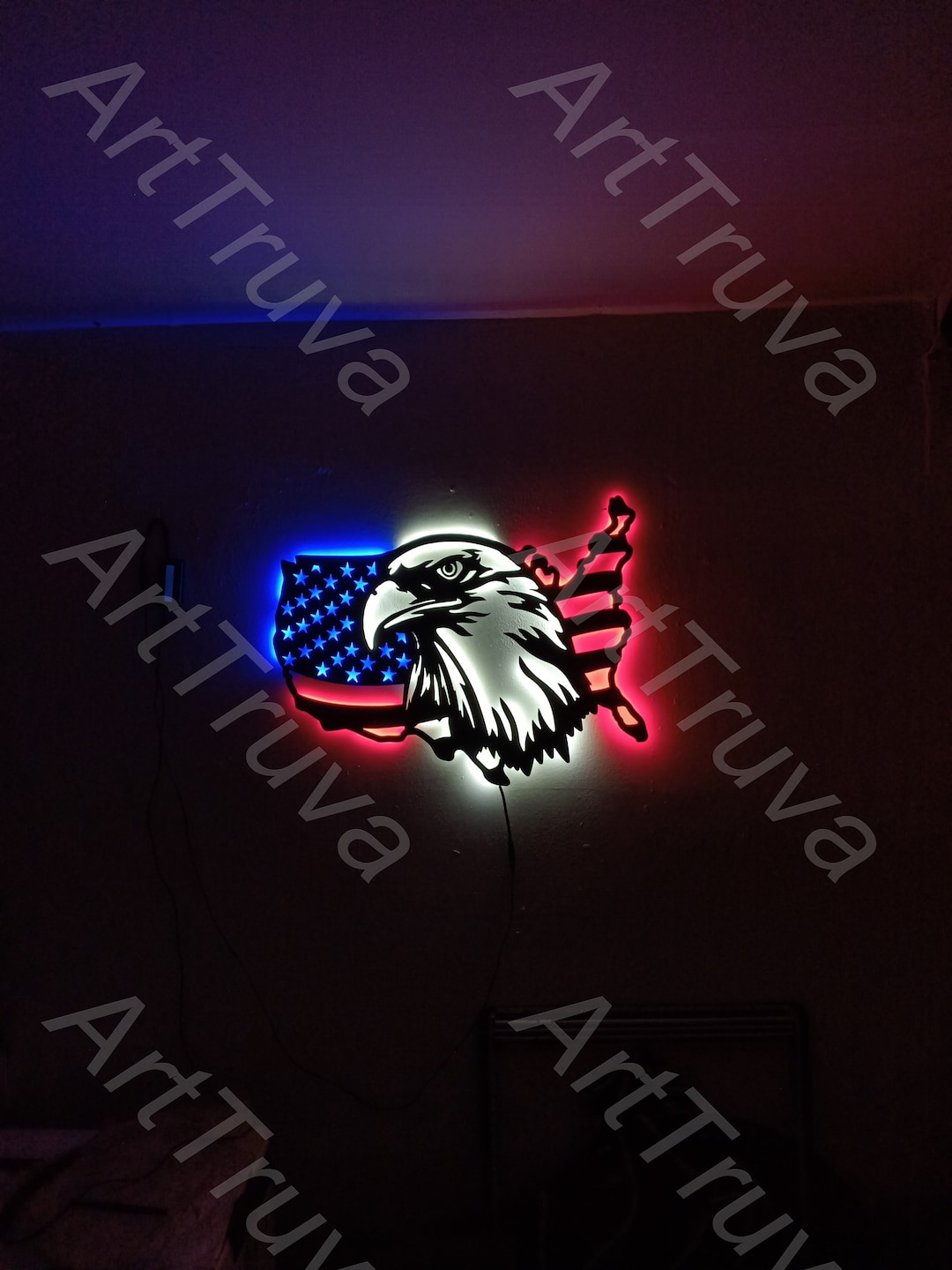 Flag, Led Flag, USA Flag, White Flag, Red Flag, Steel Flag, USA, Led ...