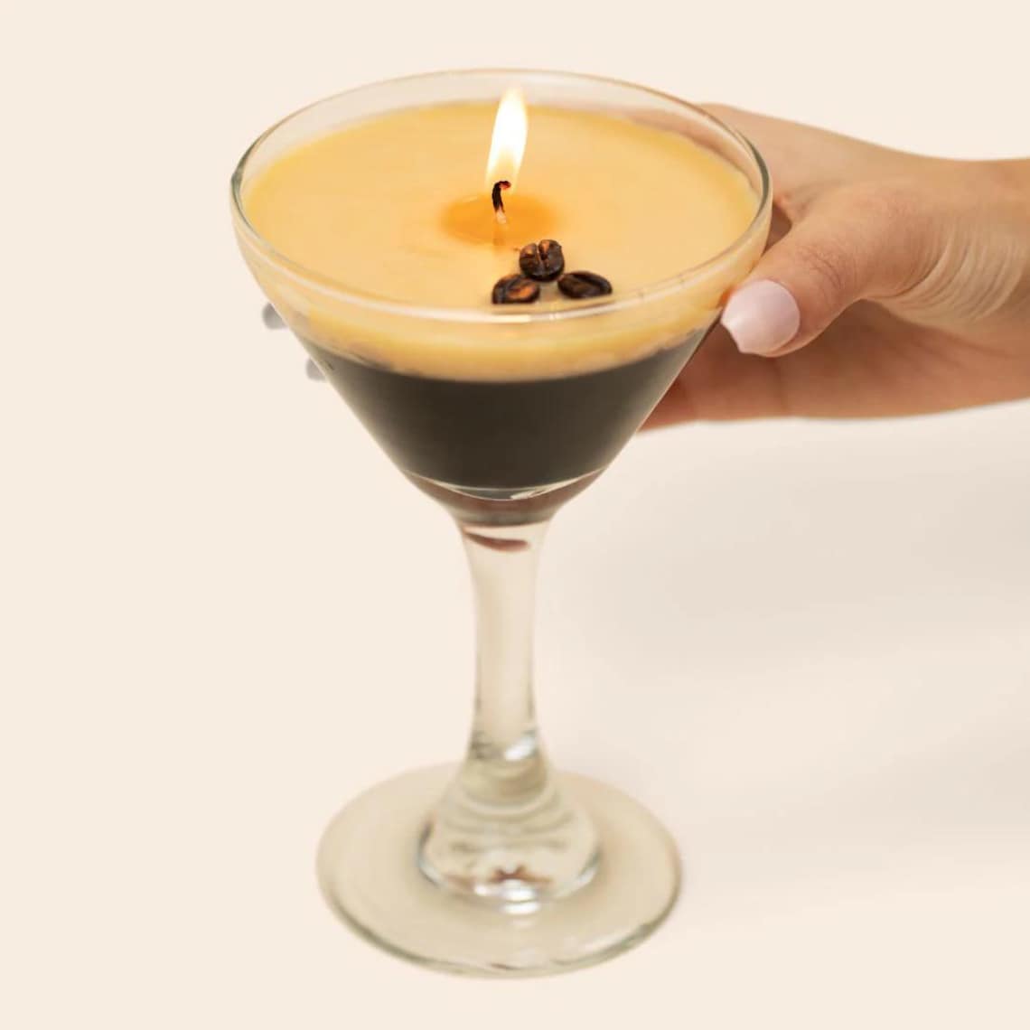 Espresso Martini Candle Realistic / Coffee Candle / Espresso Martini ...