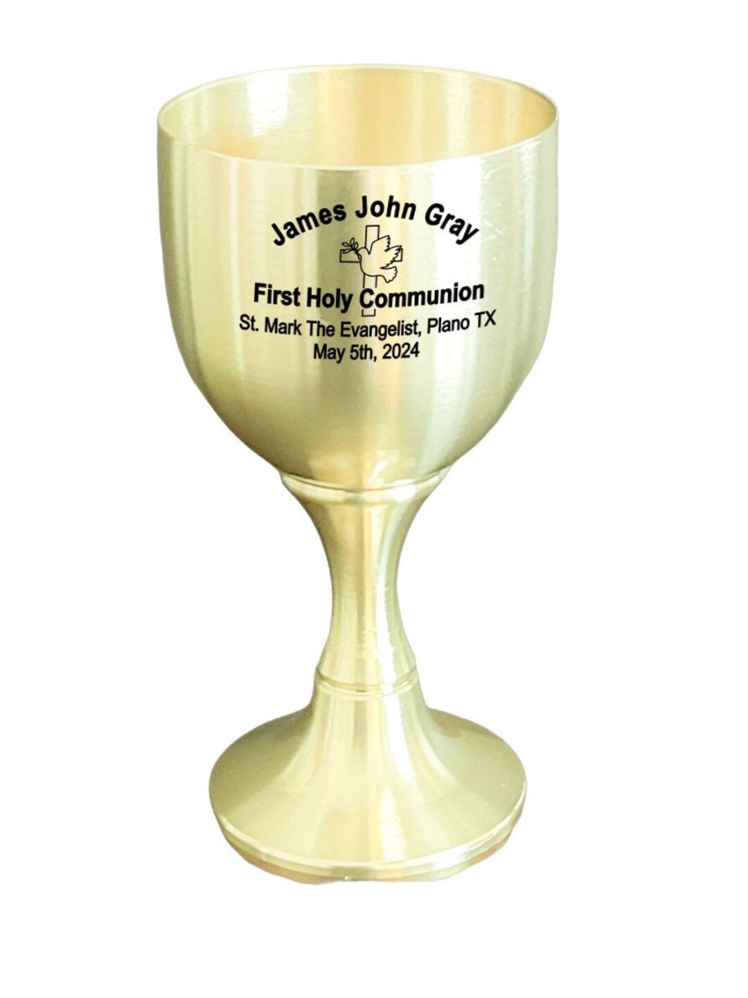 Mini First Holy Communion Custom Engraved Chalice/goblet - Etsy