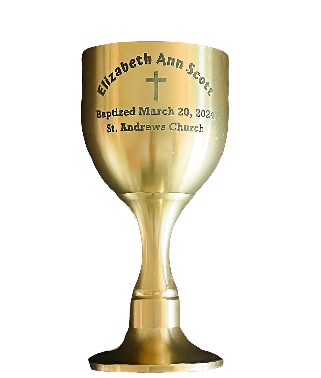 Mini Baptism Custom Engraved Chalice/goblet - Etsy