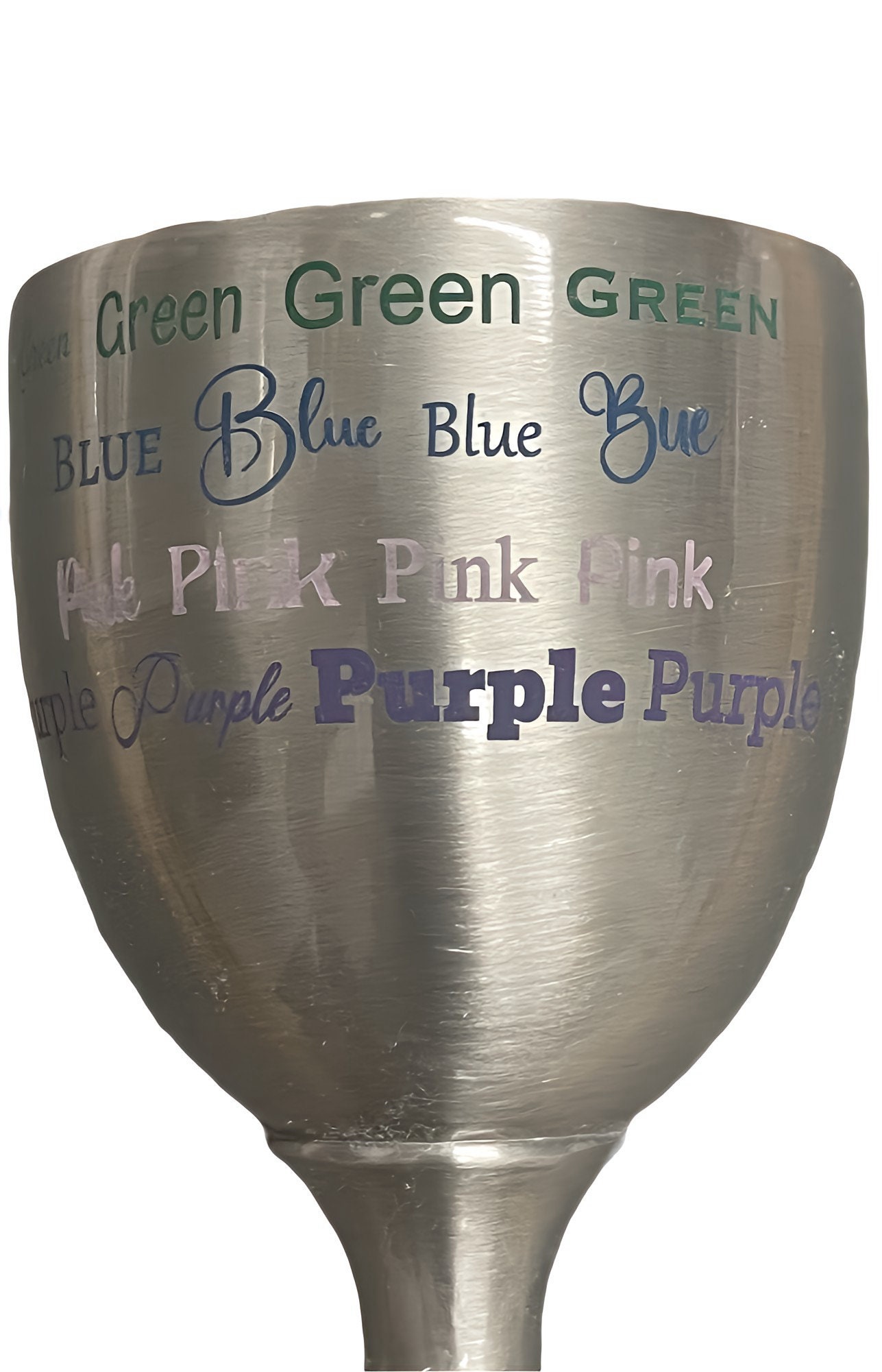 Custom Engraved Chalice/goblet - Design Your Own - Etsy