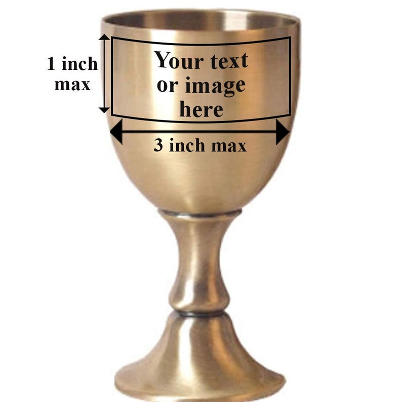 Custom Engraved Chalice/goblet - Design Your Own - Etsy