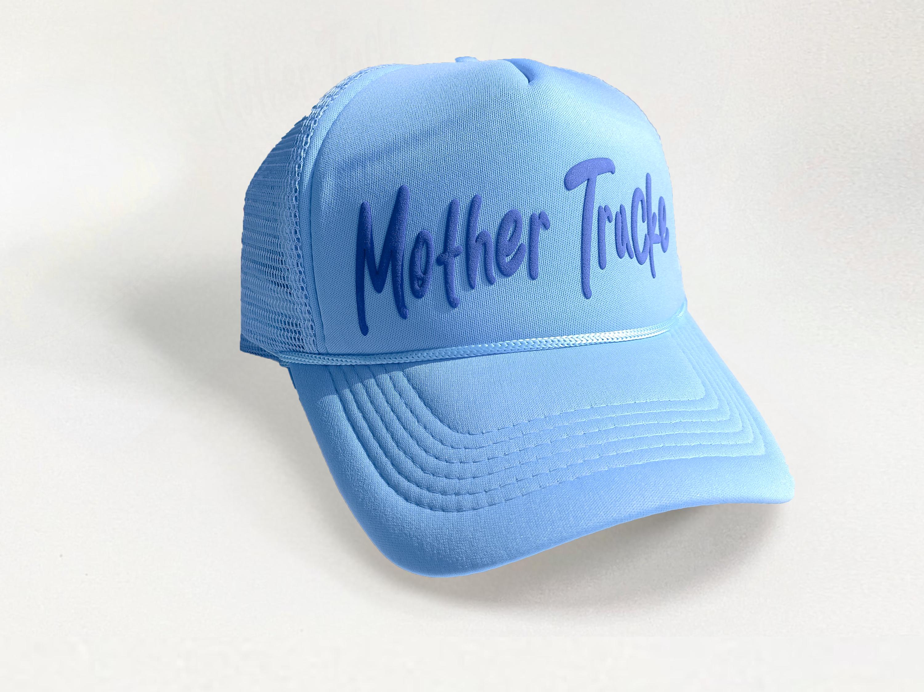 Custom Puff Hat, Custom Puff Trucker Hat, Puff Print Team Name Hat ...