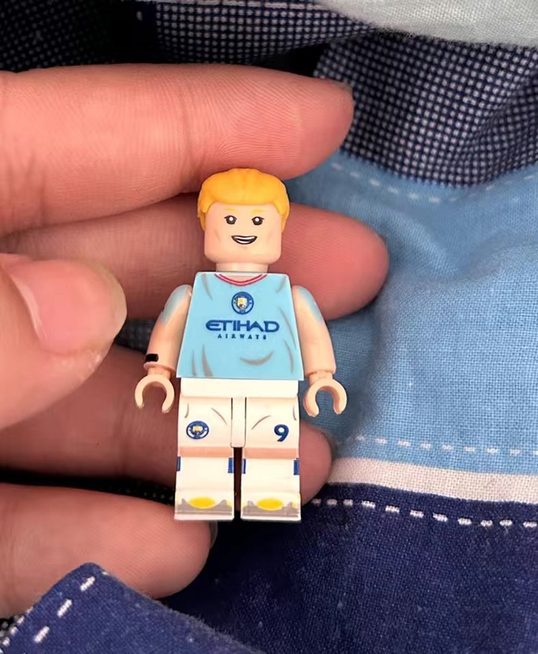 Football Soccer Player Superstar Haaland Minifigure - Etsy