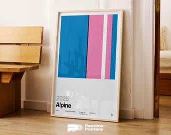 Alpine F1 Team Logo - Vector Bundle (.ai, .svg, .pdf, .eps, .png) - Etsy