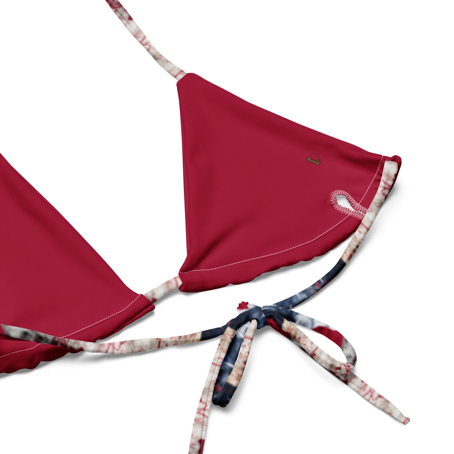 Red American Flag String Bikini - Etsy