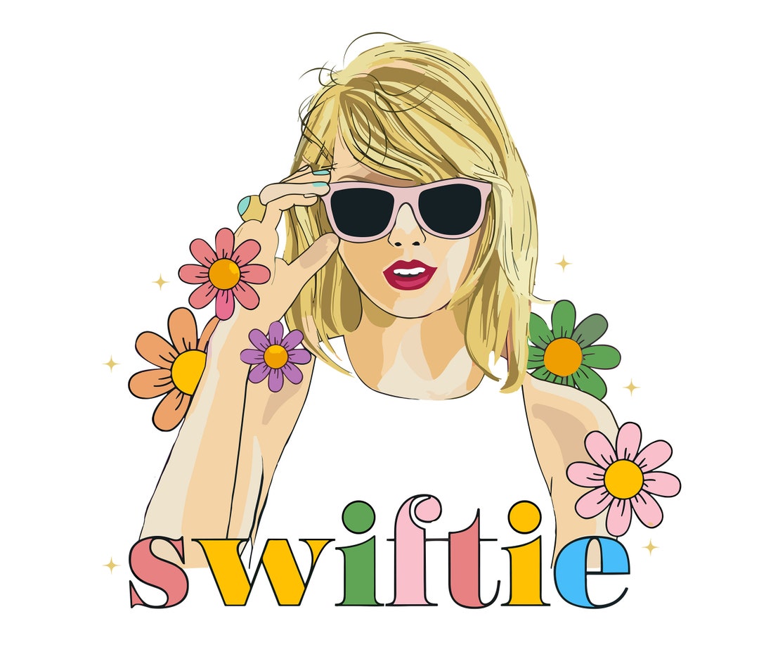 Swiftie Png, Taylor the Eras Tour Png, Taylor Swiftie Png, Flower ...