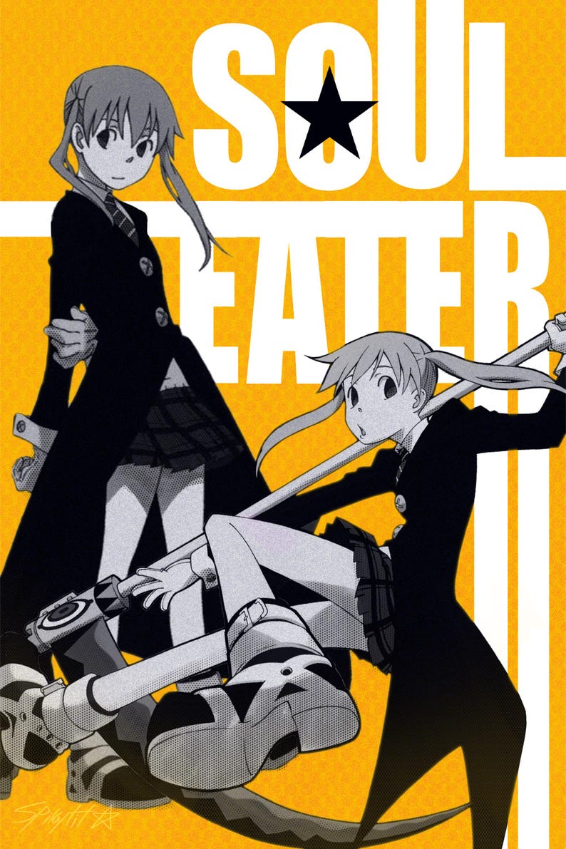 Soul Eater Maka Albarn Poster File - Etsy