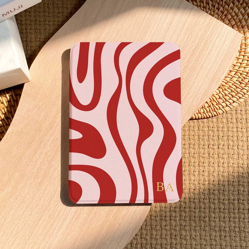 Red and Gold Kindle Case - Etsy