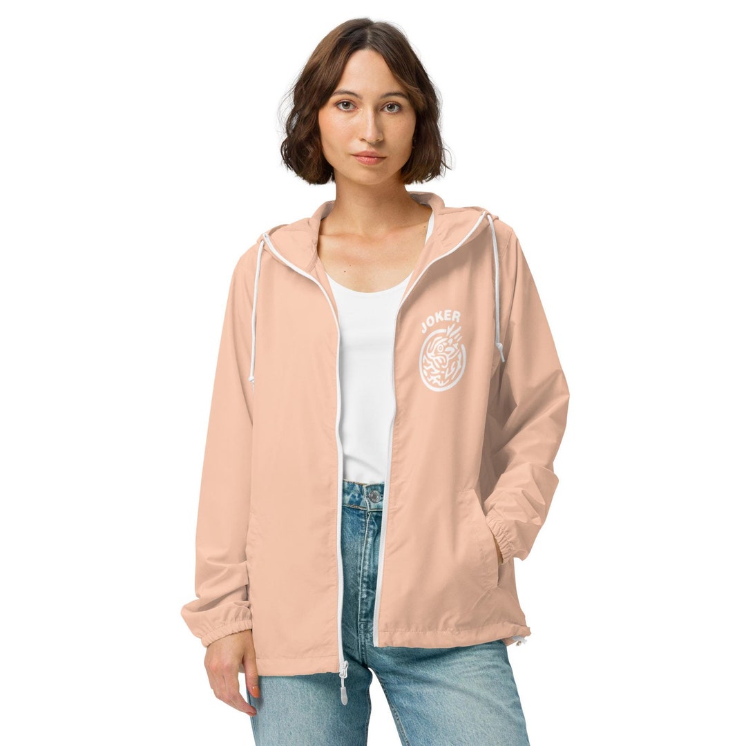Mahjong Joker Unisex Lightweight Zip up Windbreaker, Mahjongg Game ...
