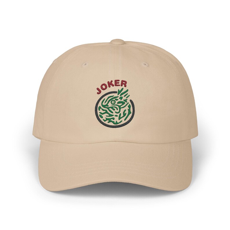 Mahjong Embroidered Joker Cap, Birthday Gift, Mahjongg Lovers Gift, Mahj Game Day Hat, Mahjong ...