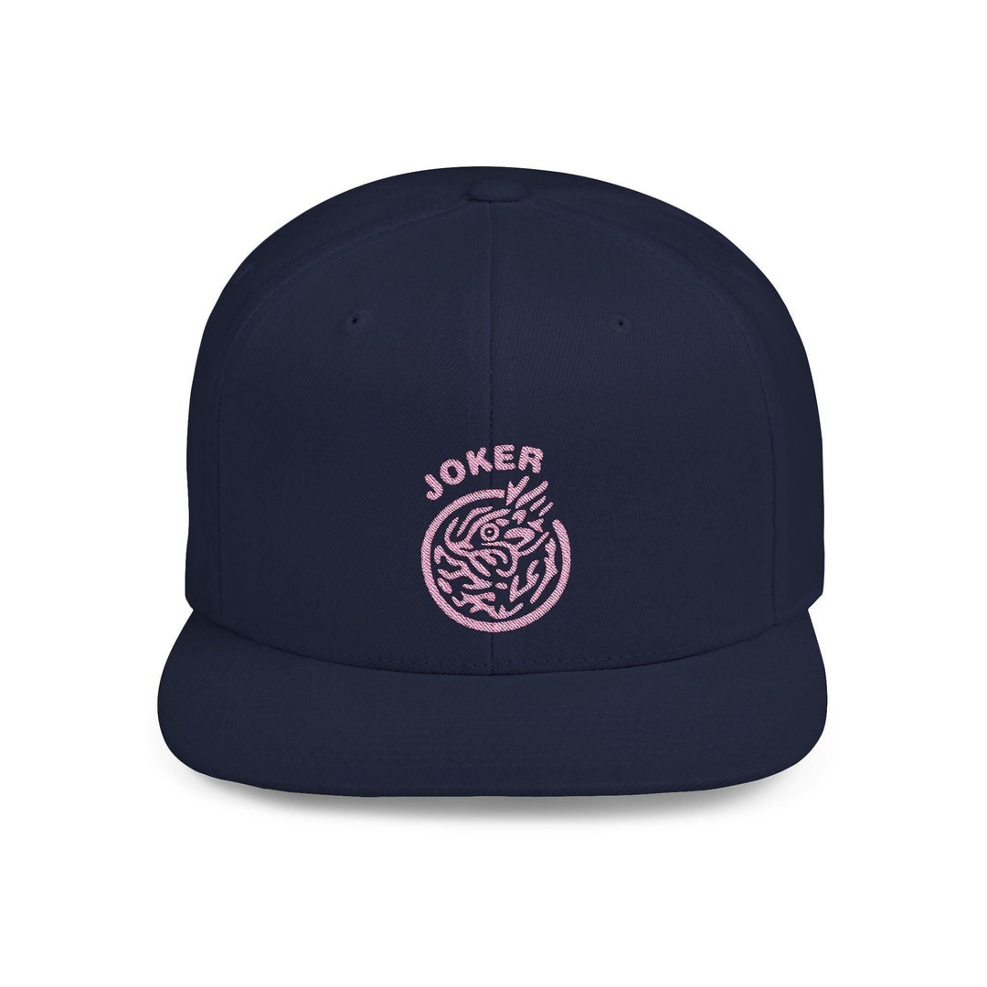 Mahjong Embroidered Joker Flat Bill Snapback, Birthday Gift, Mahjongg ...