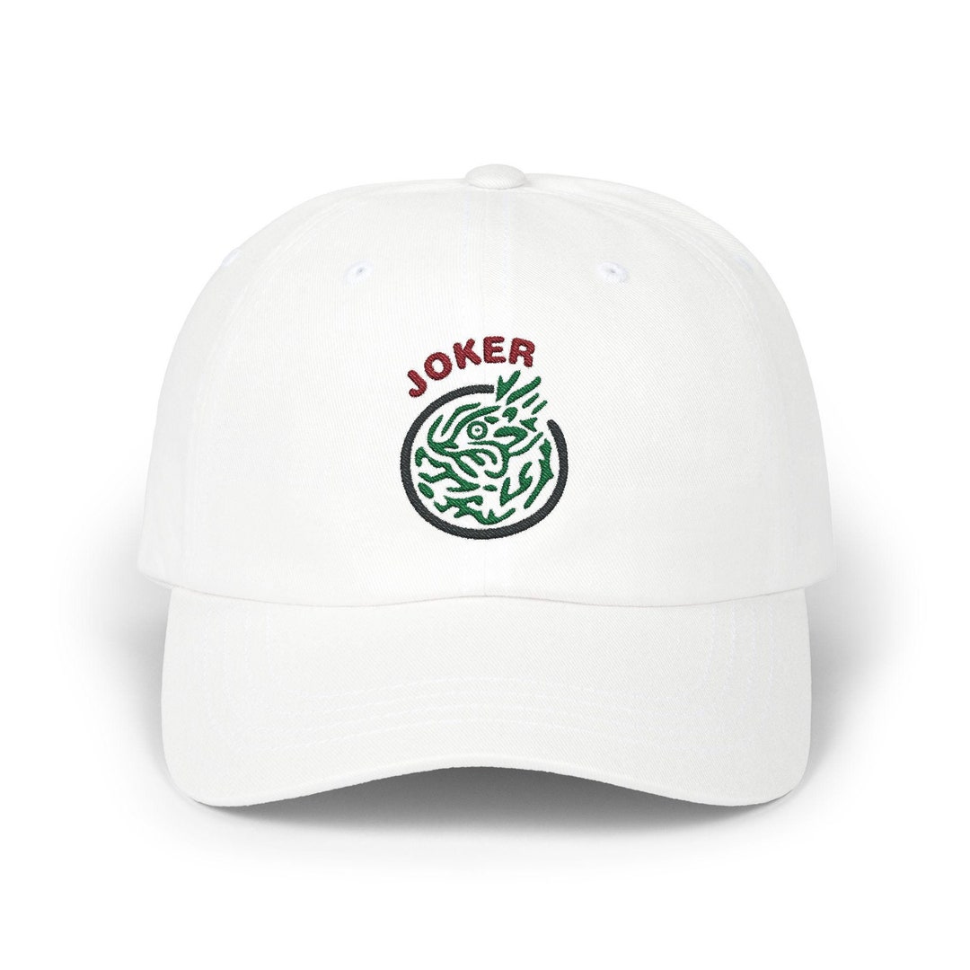 Mahjong Embroidered Joker Cap, Birthday Gift, Mahjongg Lovers Gift ...