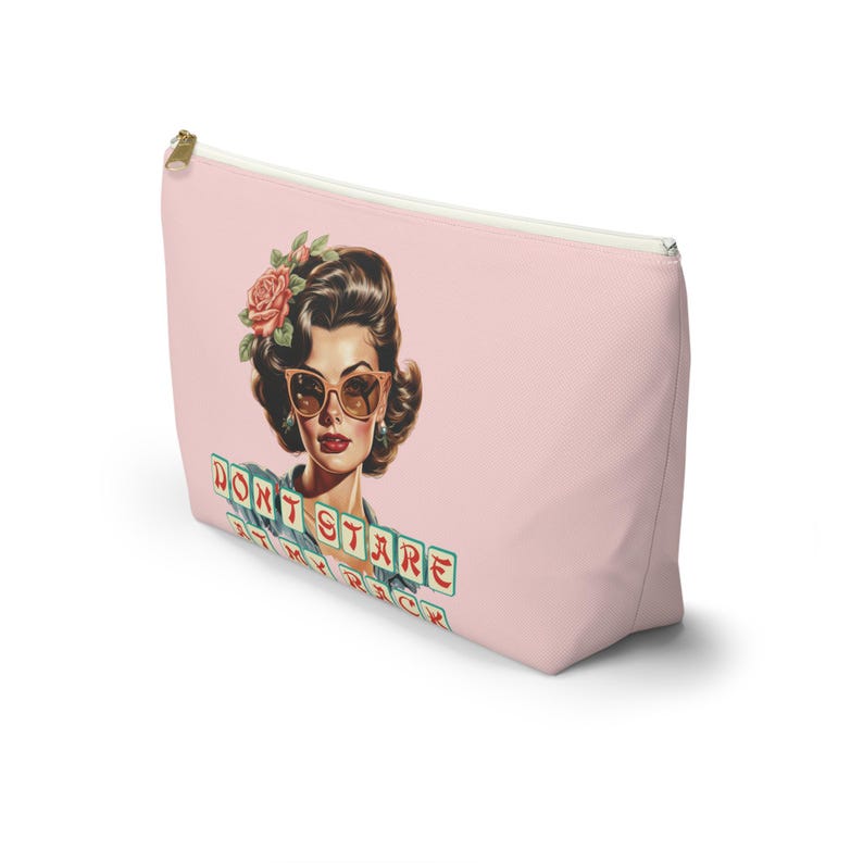 Mahjong Tile Pouch Funny 'don't Stare at My Rack' Tile Bag Player ...