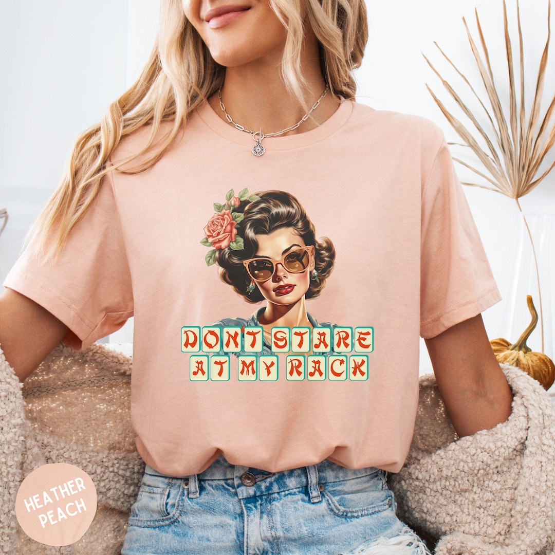 Mahjong Shirt Mah Jongg Game Day Matching 'don't Stare at My Rack' T ...
