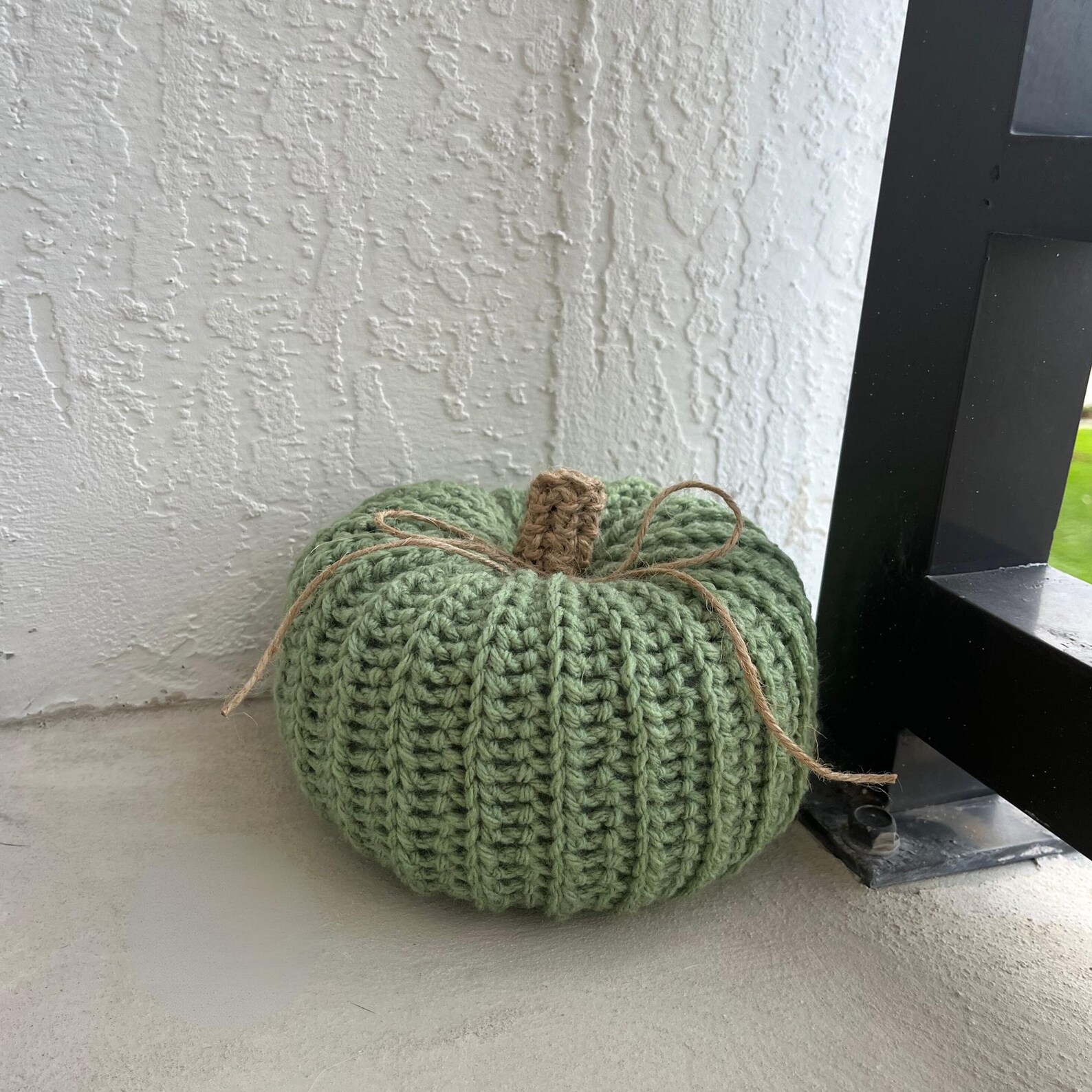 Rustic Pumpkin Crochet Pattern- Fall Decor Home Decor- Crochet Pattern Pumpkin- Fall Decor ...