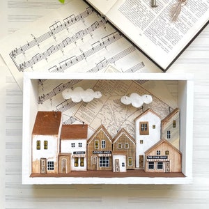 Wooden Miniature Houses, Driftwood Houses Art Scene, Rustic Decor ...