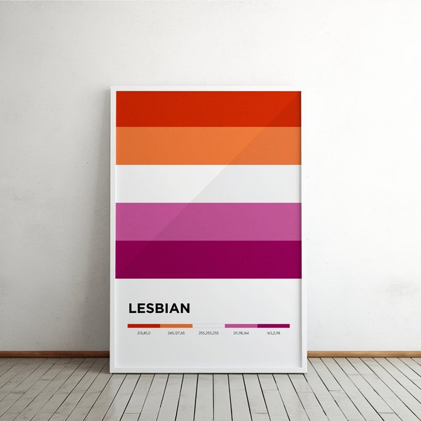 Lesbian Flag - Etsy